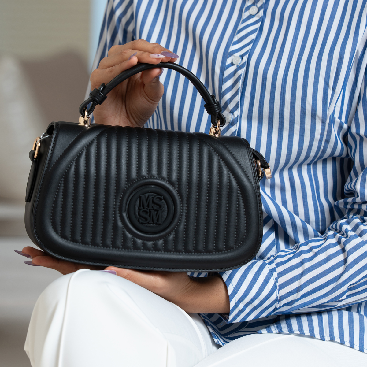 The Shadow Fluted Bag | Kandy Selection