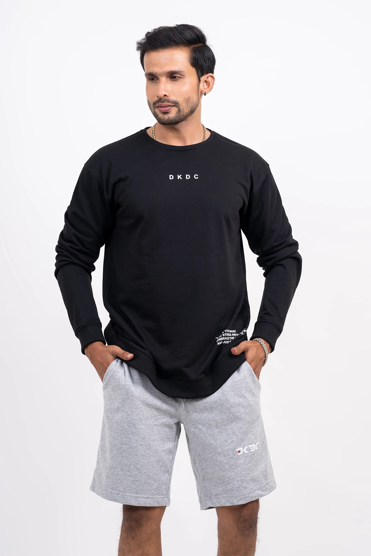DKDC Black Long Sleeve T-Shirt | Kandy Selection