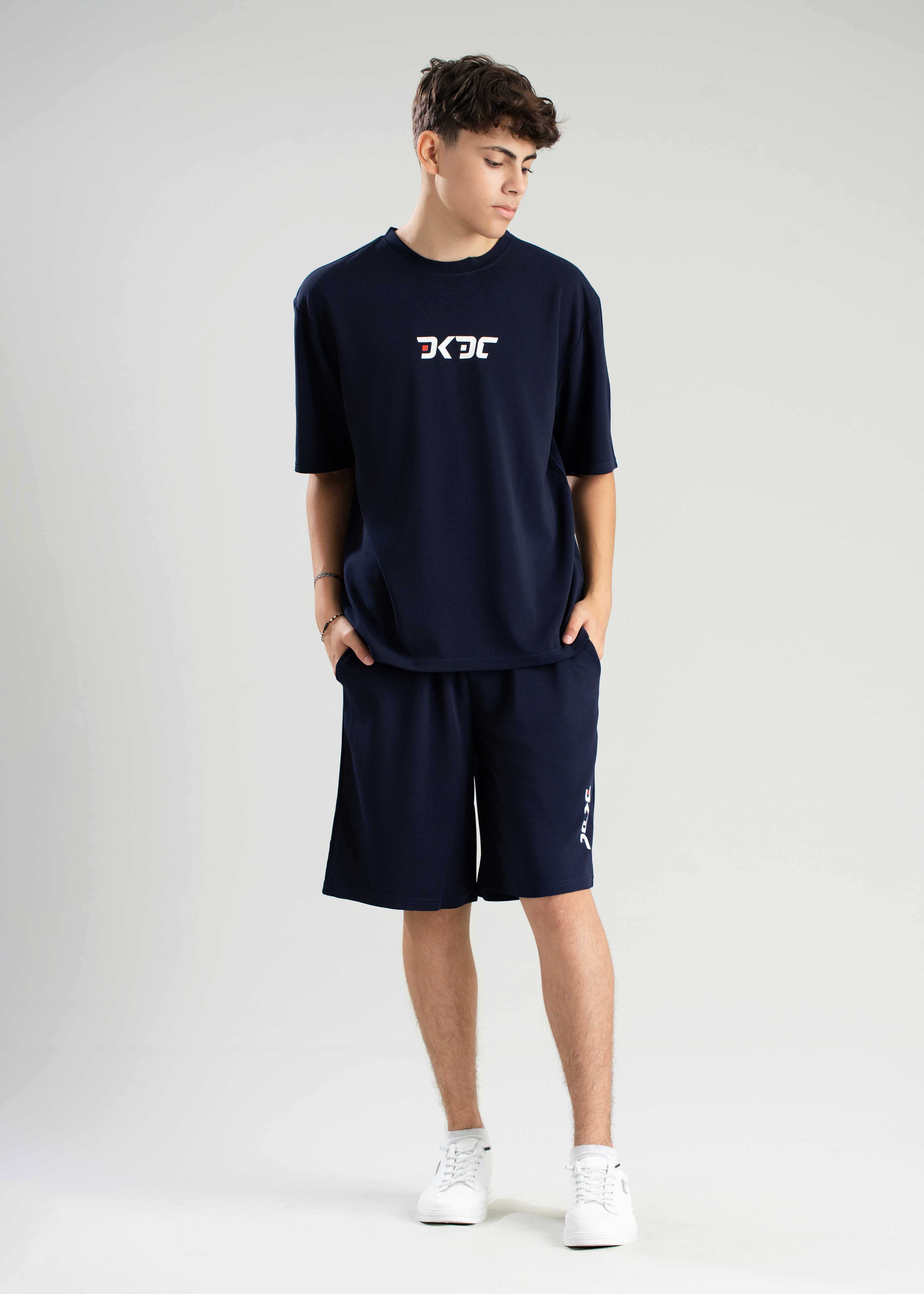 Men's DKDC Navy Blue Short | Kandy Selection